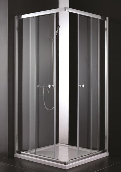 Square 1000 Shower Box 2 sided with 2 sliding doors FT410
