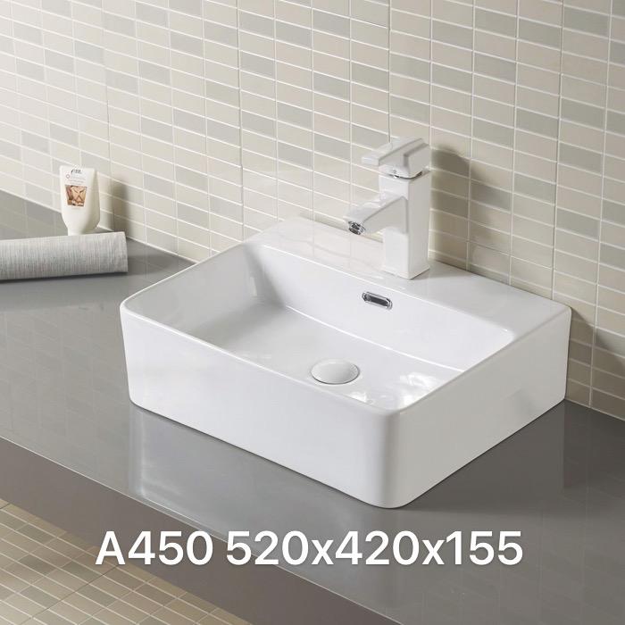 Countertop ceramic basin/ Vessel A450